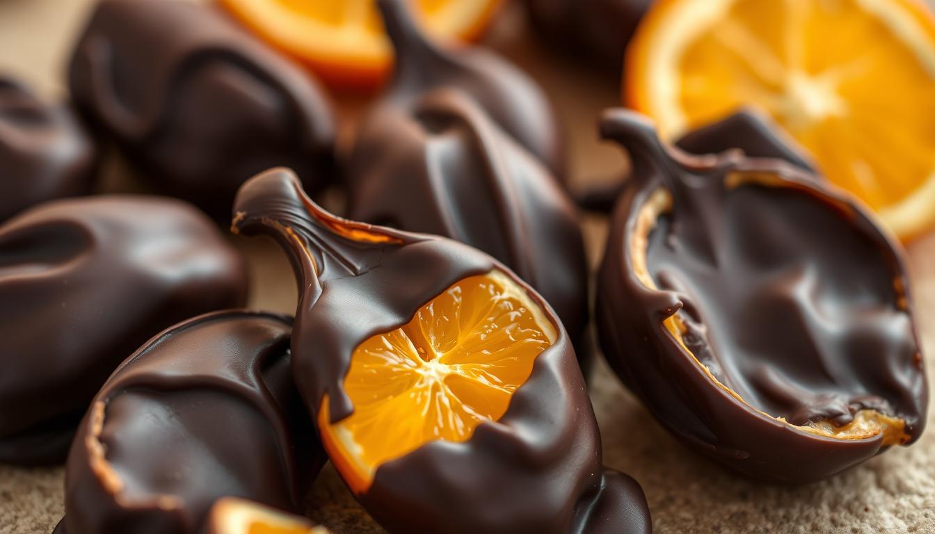 Dark Chocolate Orange Peel - A Gourmet Treat